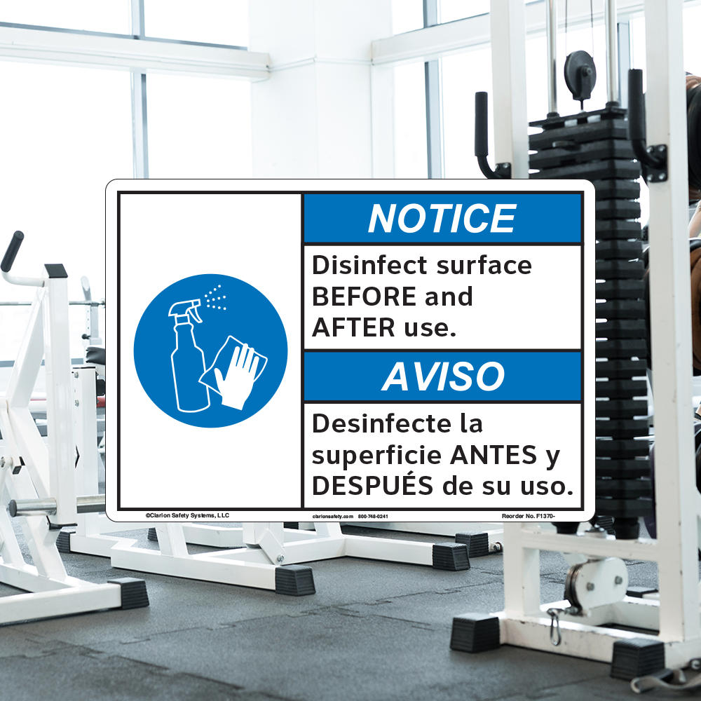 COVID-19 Safety Labels and Signs | Clarion Safety Systems