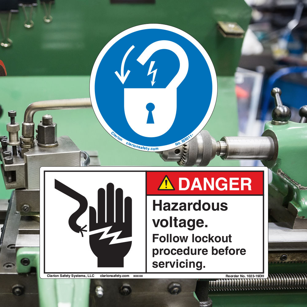 Electrical Hazard Safety Labels | Clarion Safety Systems