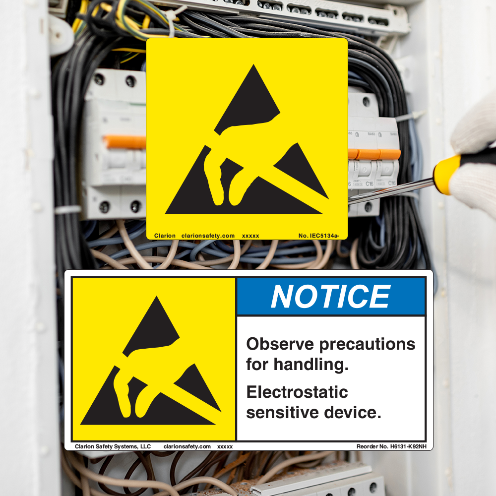 Electrical Hazard Safety Labels | Clarion Safety Systems