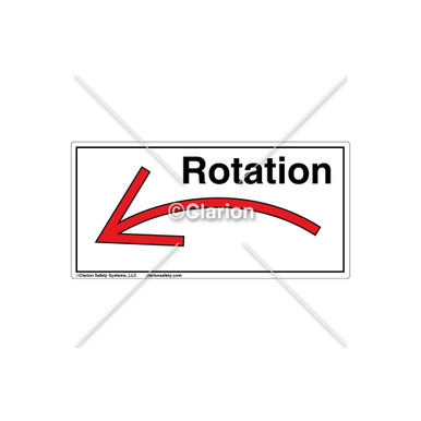 Curved Arrow/Left Rotation (7804A-04HBJ) label