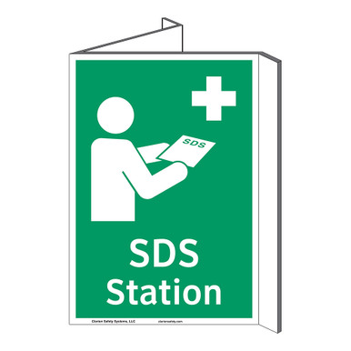 SDS Station (F1043P-) Sign