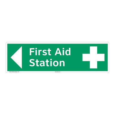 First Aid Station (F1055-) Sign