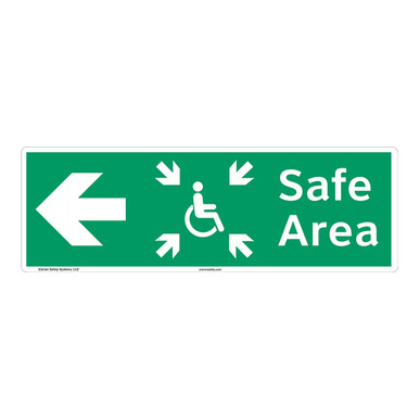 Safe Area (F1094-) Sign