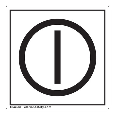 On/Off (Push-Button) (IEC5010a-) Label