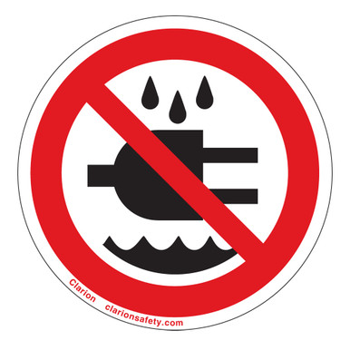 Do Not Expose To Water (IS6139-) Label