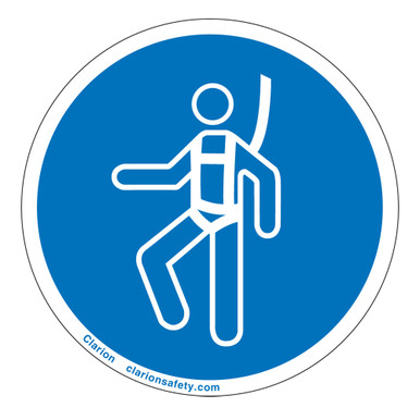 Wear Safety Harness (IS6144-) Label