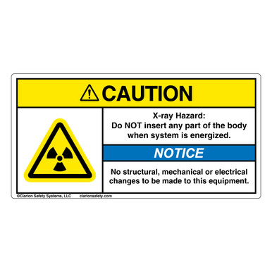 Caution/Do Not Insert (28108118) Label