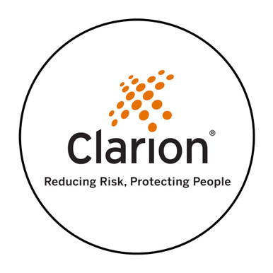 Custom Logo Labels - Circle | Clarion Safety Systems