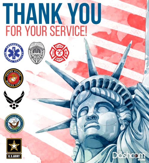 Military And First Responder Discount The Dashcam Store