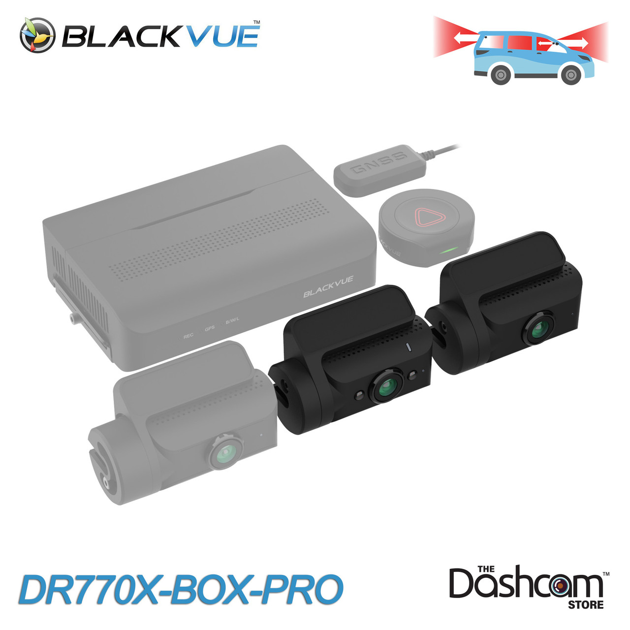 Shop BlackVue BOX Secondary Windshield Bracket | The Dashcam Store