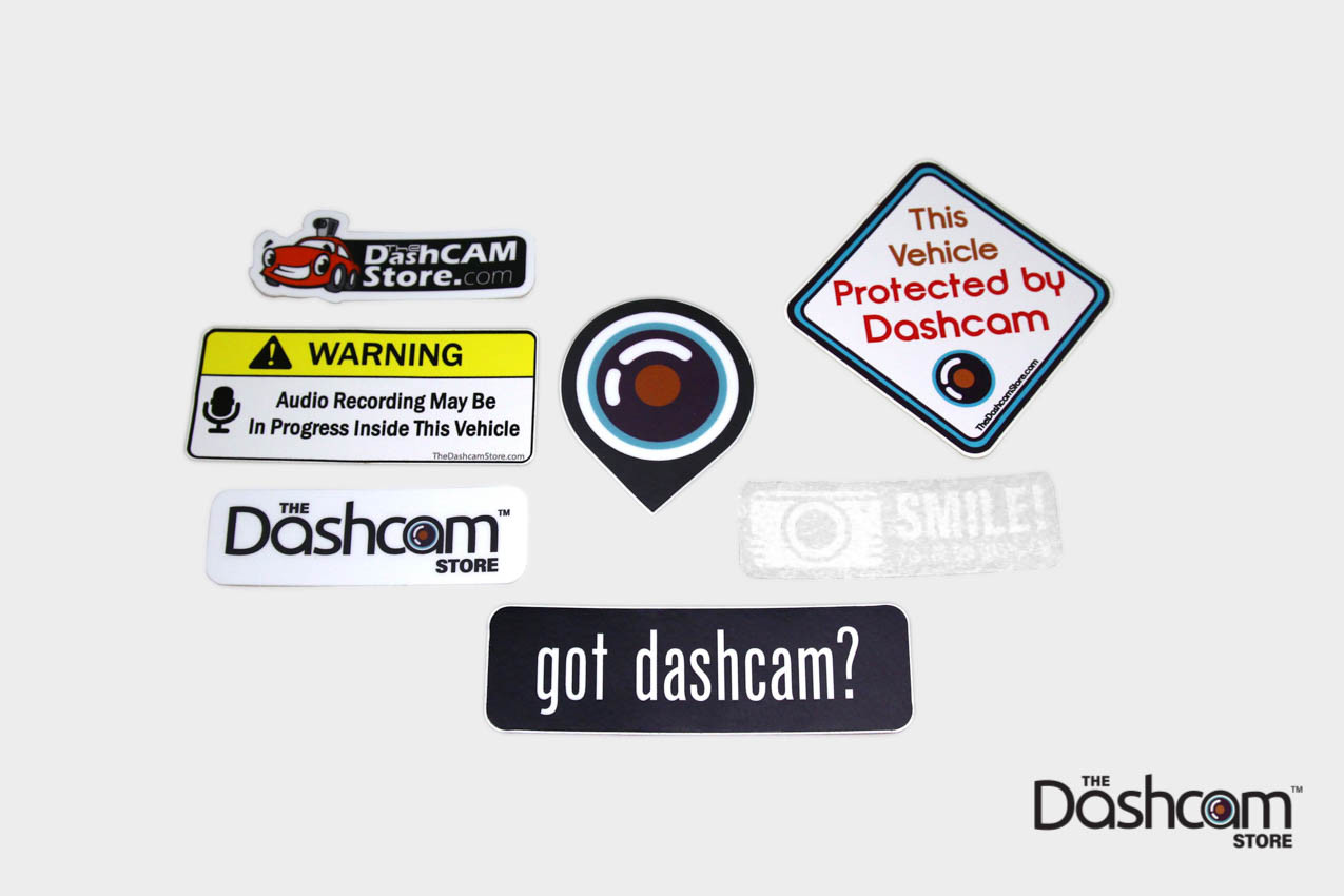 Dash Cam Sticker Pack by The Dashcam Store