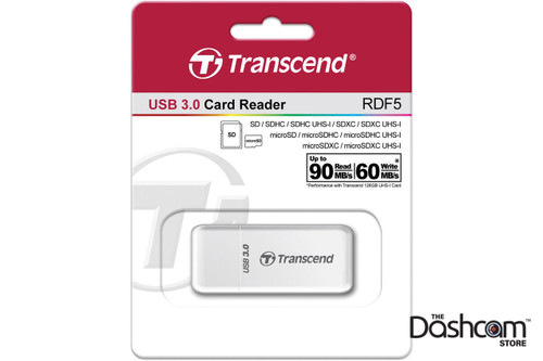 Transcend USB 3.0 Memory Card Reader | SD/Micro SD Adapter