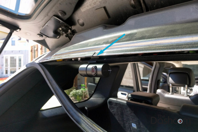 Custom Folded Metal Weatherstrip Bracket for Dash Cam Lens