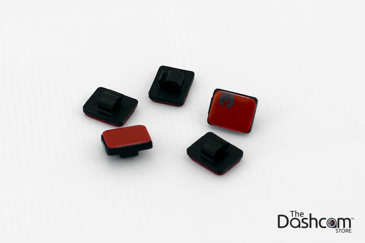 Dash cam cable clips store