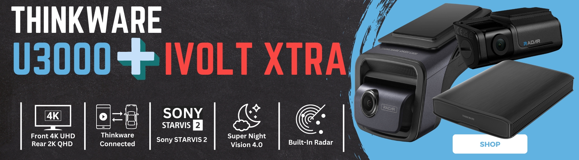 Introducing the New Thinkware U3000 Series Dash Cams & iVolt Xtra ...