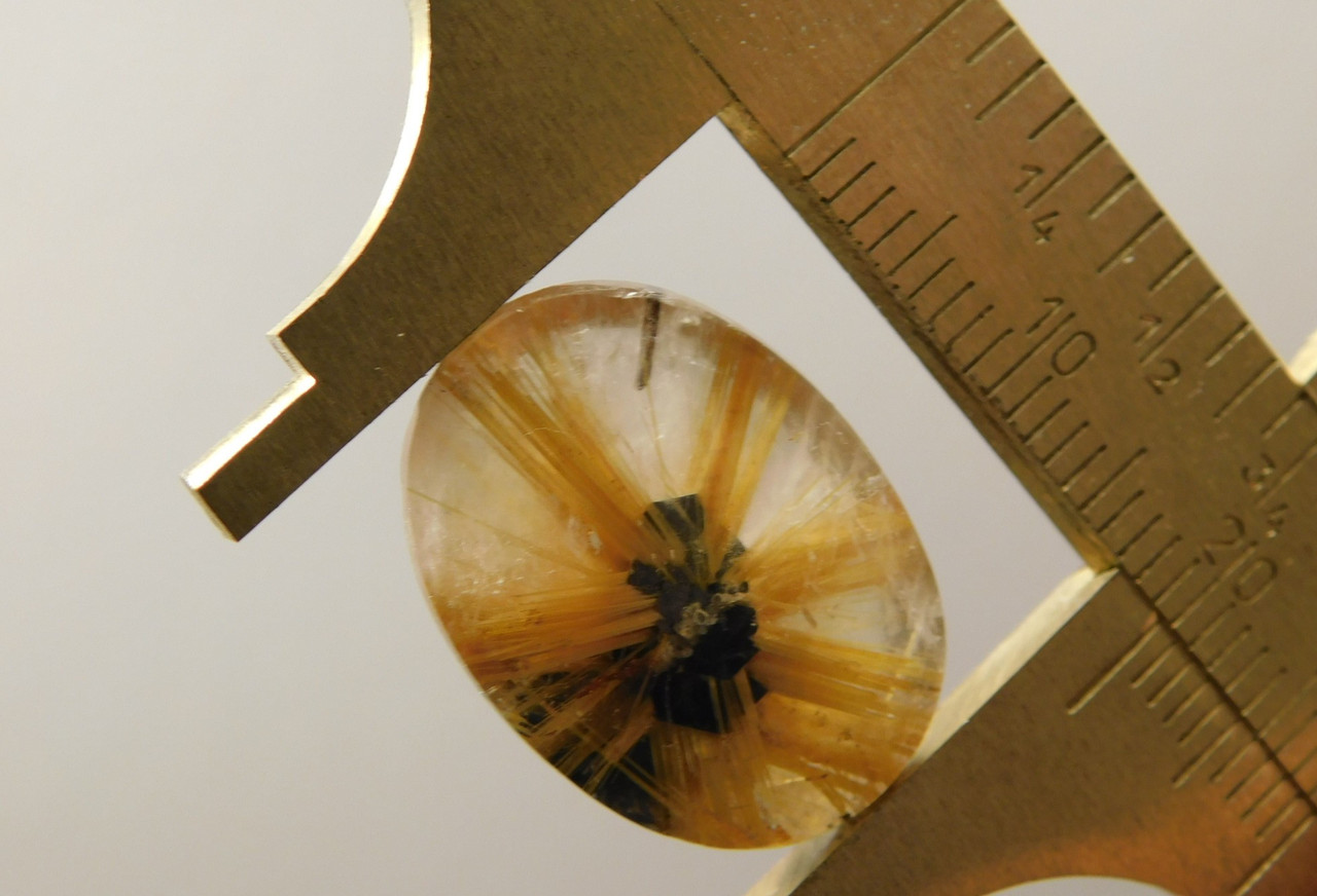 Star Rutile Quartz Cabochon #SRQ16 - Barlows Gems