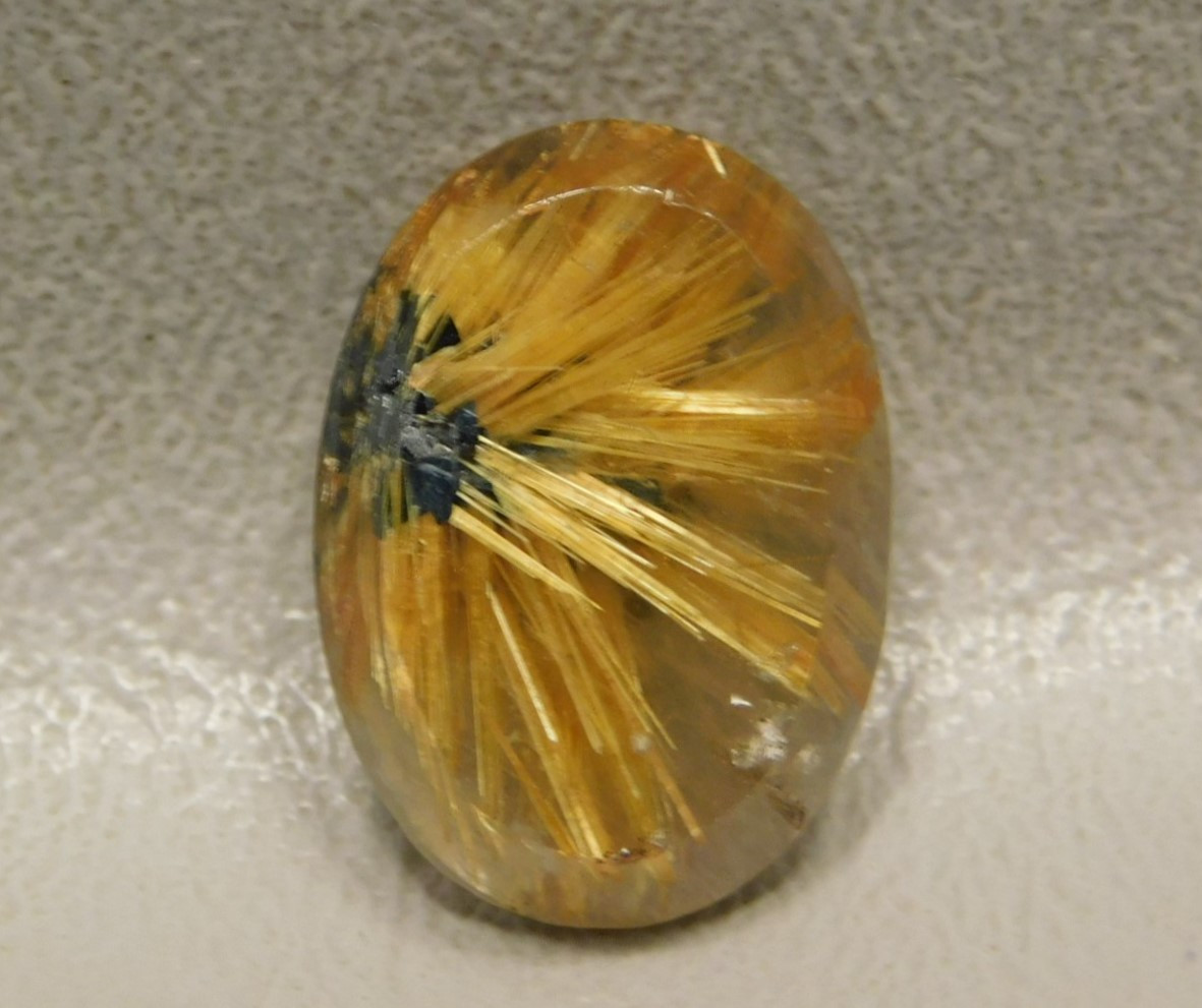 Craft Supplies & Tools Gold Star Rutile Quartz Fine Gemstone Cabochon ...