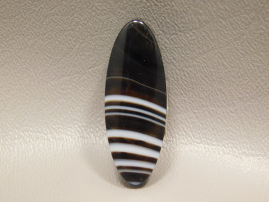 Tuxedo Agate Stone Bead Pendant #3 - Barlows Gems