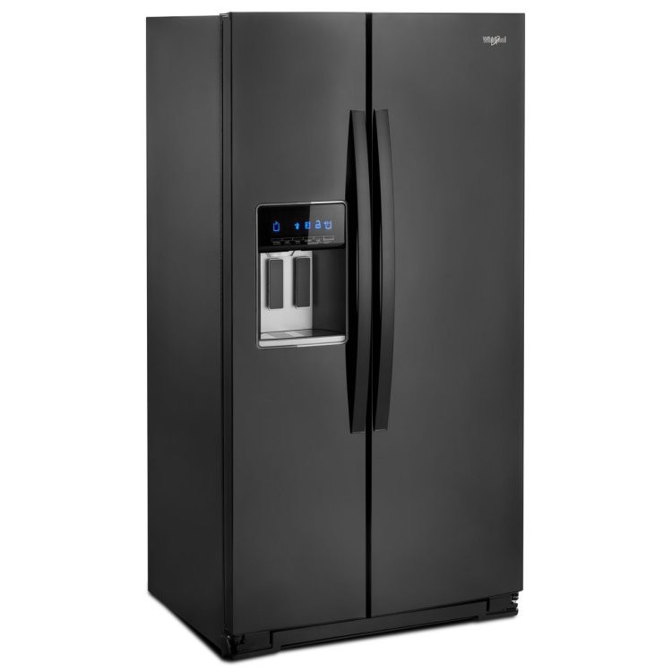 Whirlpool Black Side By Side Refrigerator