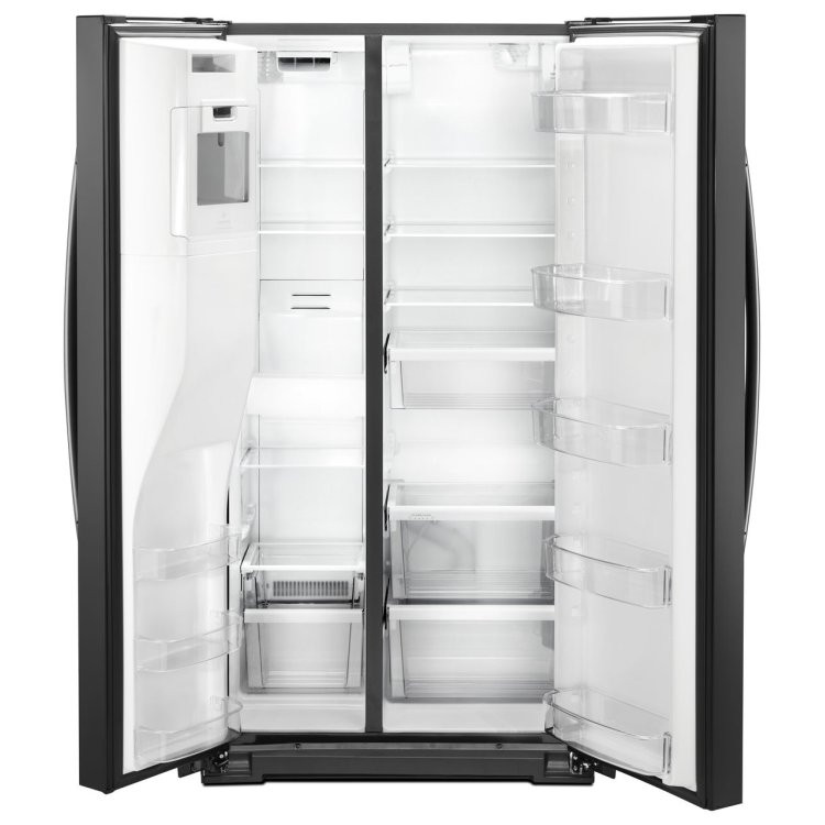 Whirlpool Refrigerator Side-by-Side Counter Depth ADA 36" in Black