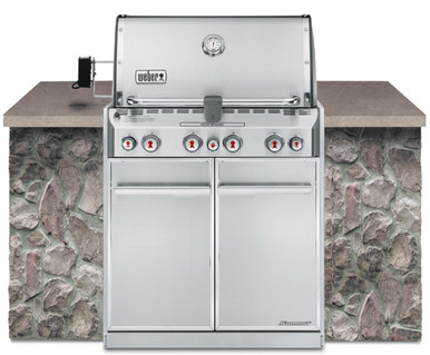 Weber Summit S-460 Built In Natural Gas Grill