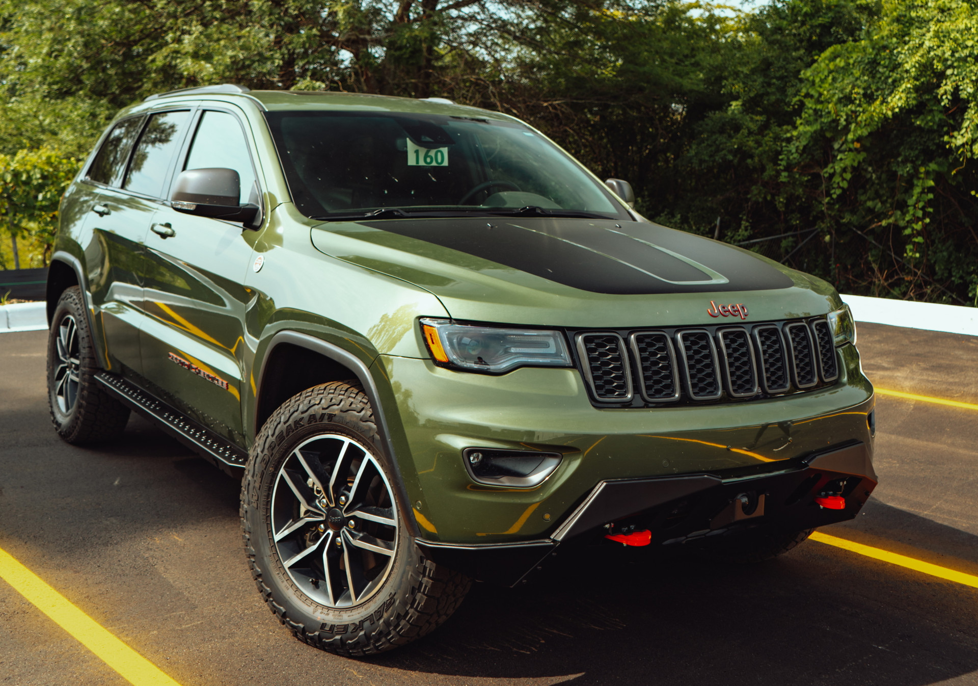 Steel Front Bumper, Grand Cherokee WK2 2017-2021