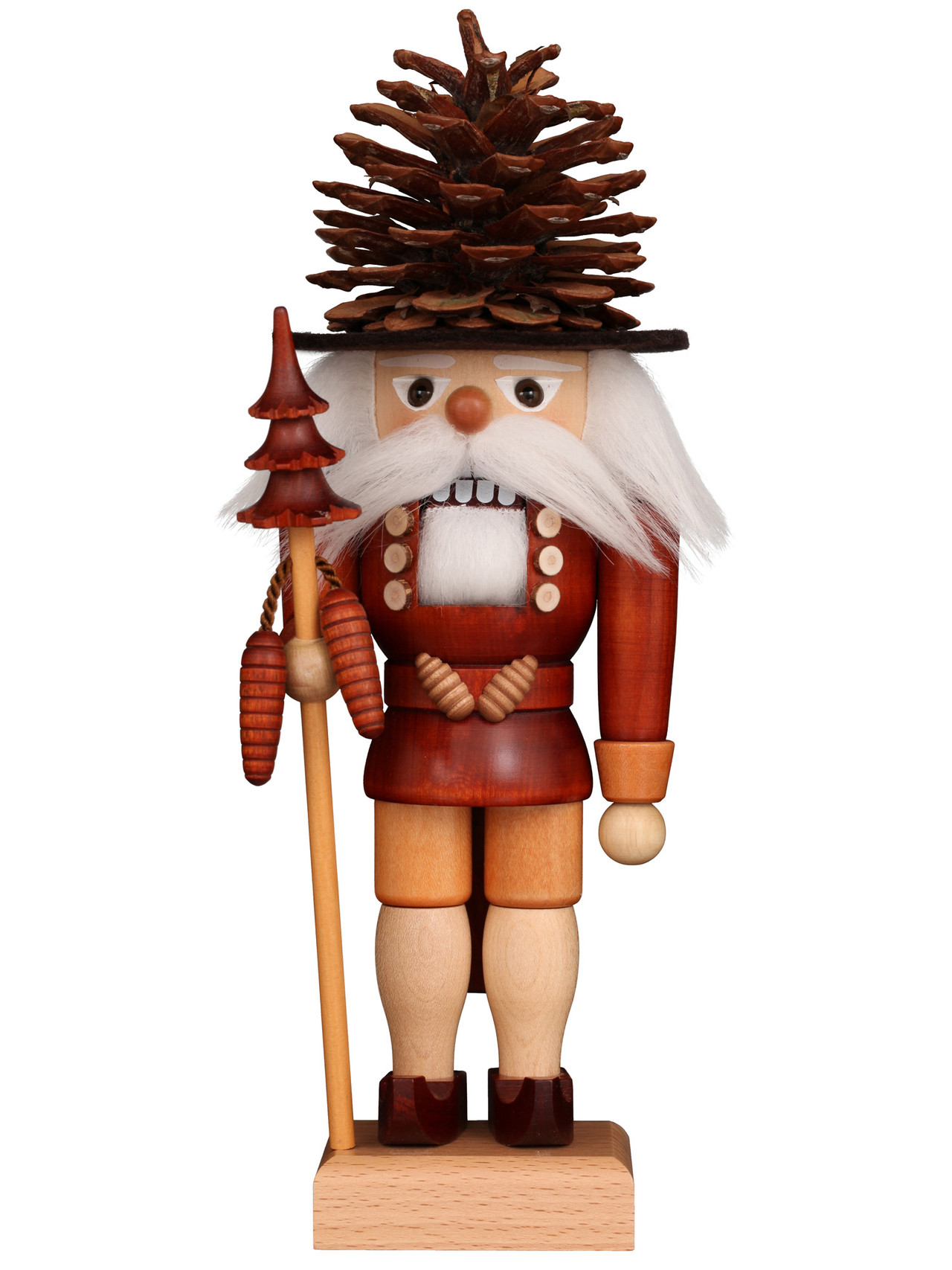 32-703 Pine Cone Man Nutcracker from Christian Ulbricht