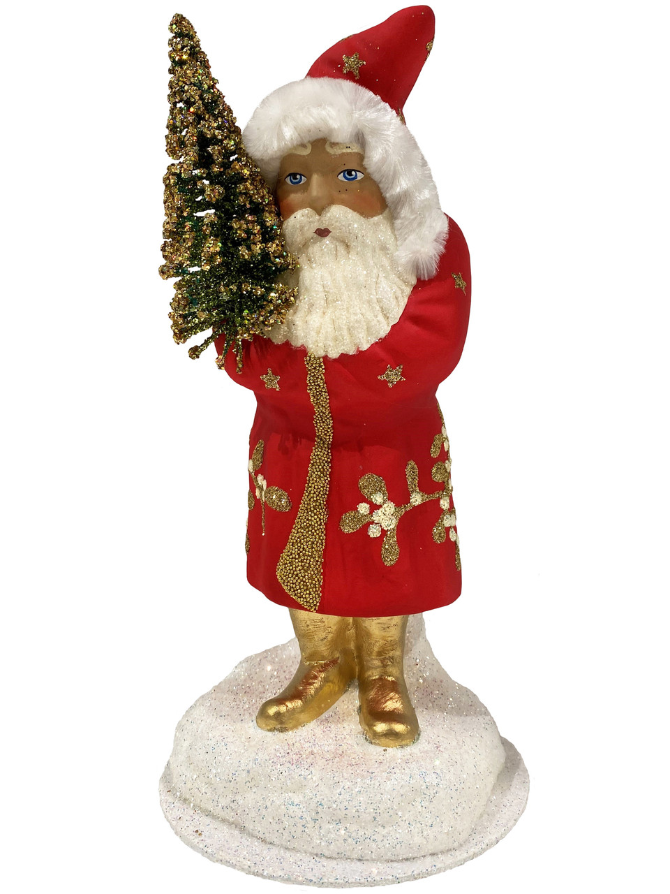 2423S Red Santa with Tree from Ino Schaller