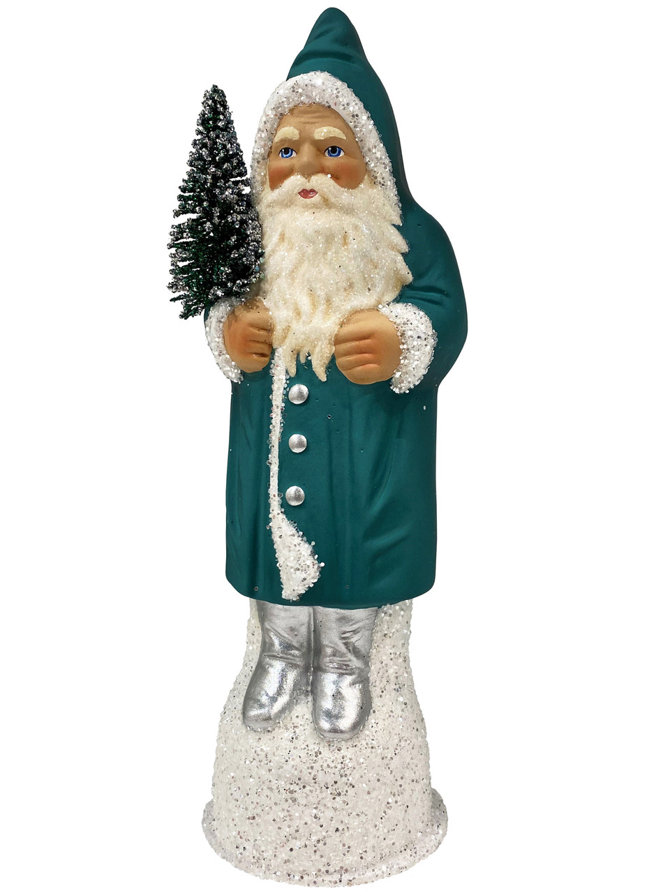 2426 Santa in Long Coat and Silver Boots from Ino Schaller