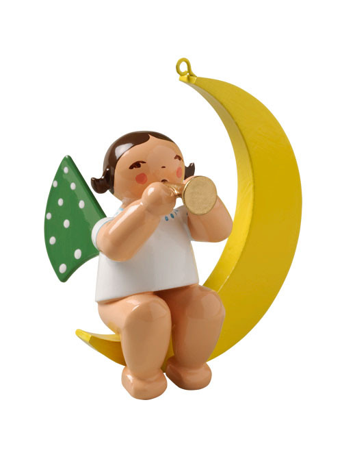 650-80-3 Angel with Small Trumpet in Moon from Wendt and Kuhn