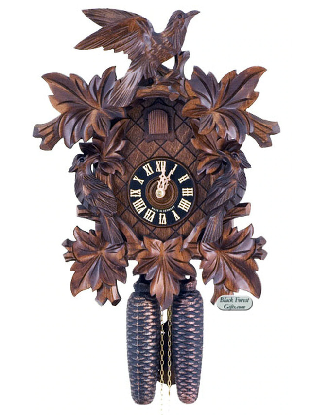 8277-4 Hones 8 Day Carved Cuckoo Clock