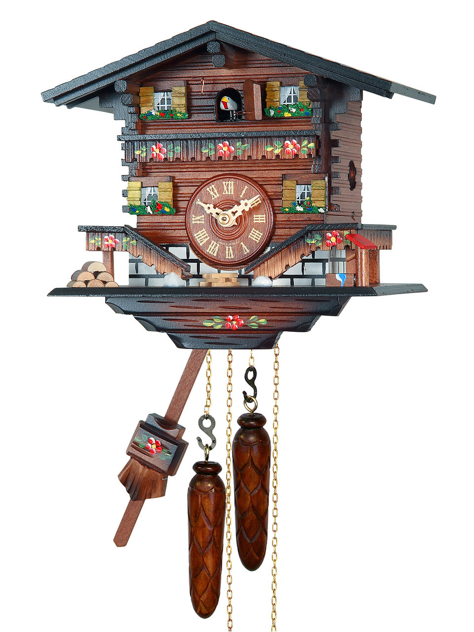 Quartz Chalet German Cuckoo Clocks | BlackForestGifts.com