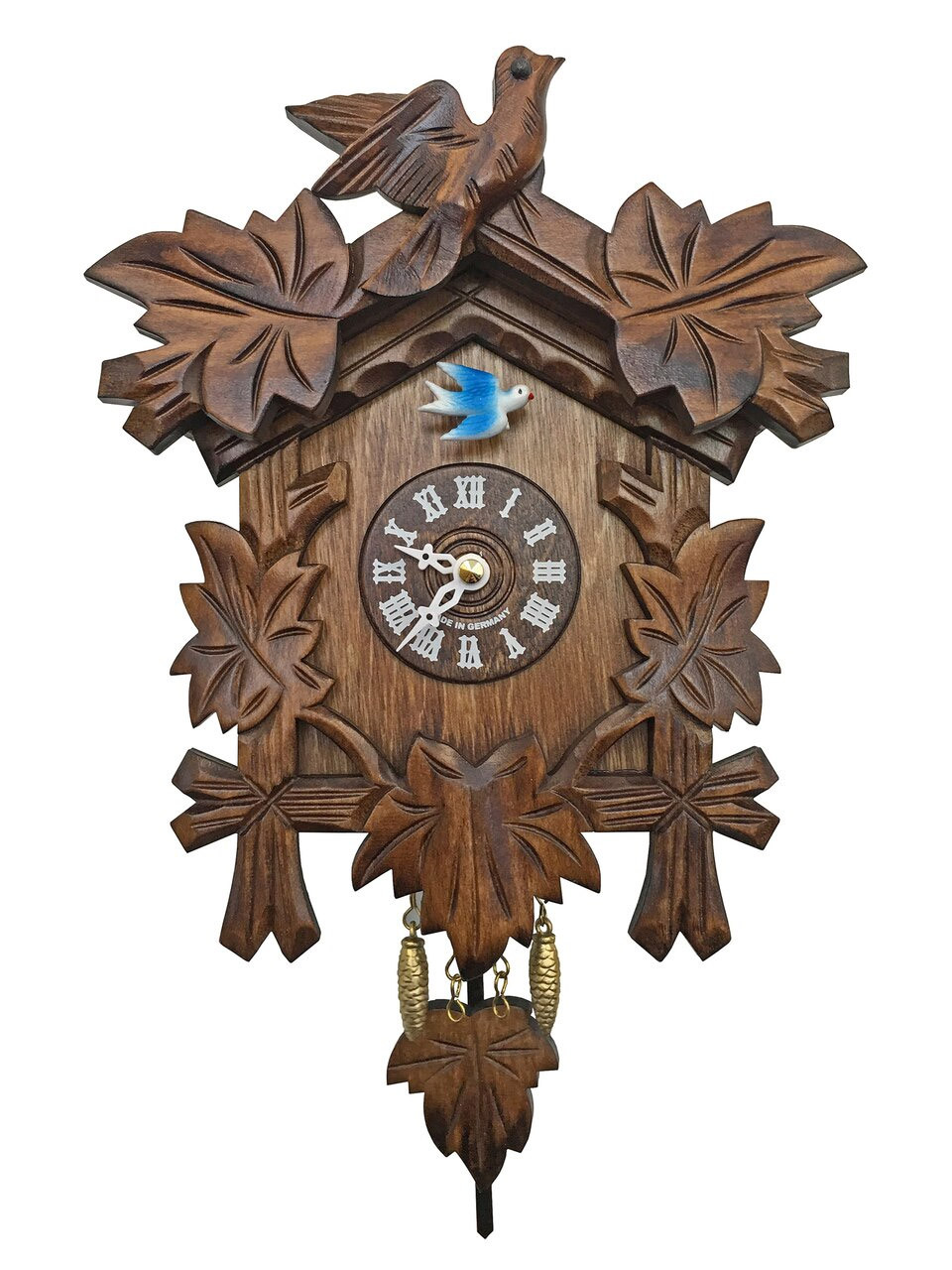 57-2QP Quartz Carved Miniature Clock