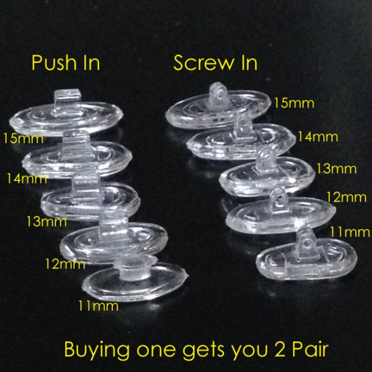 Eye Care Eyeglass Accessories Silicone Nose Pads eye-care-eyeglass-accessories-silicone-nose-pads