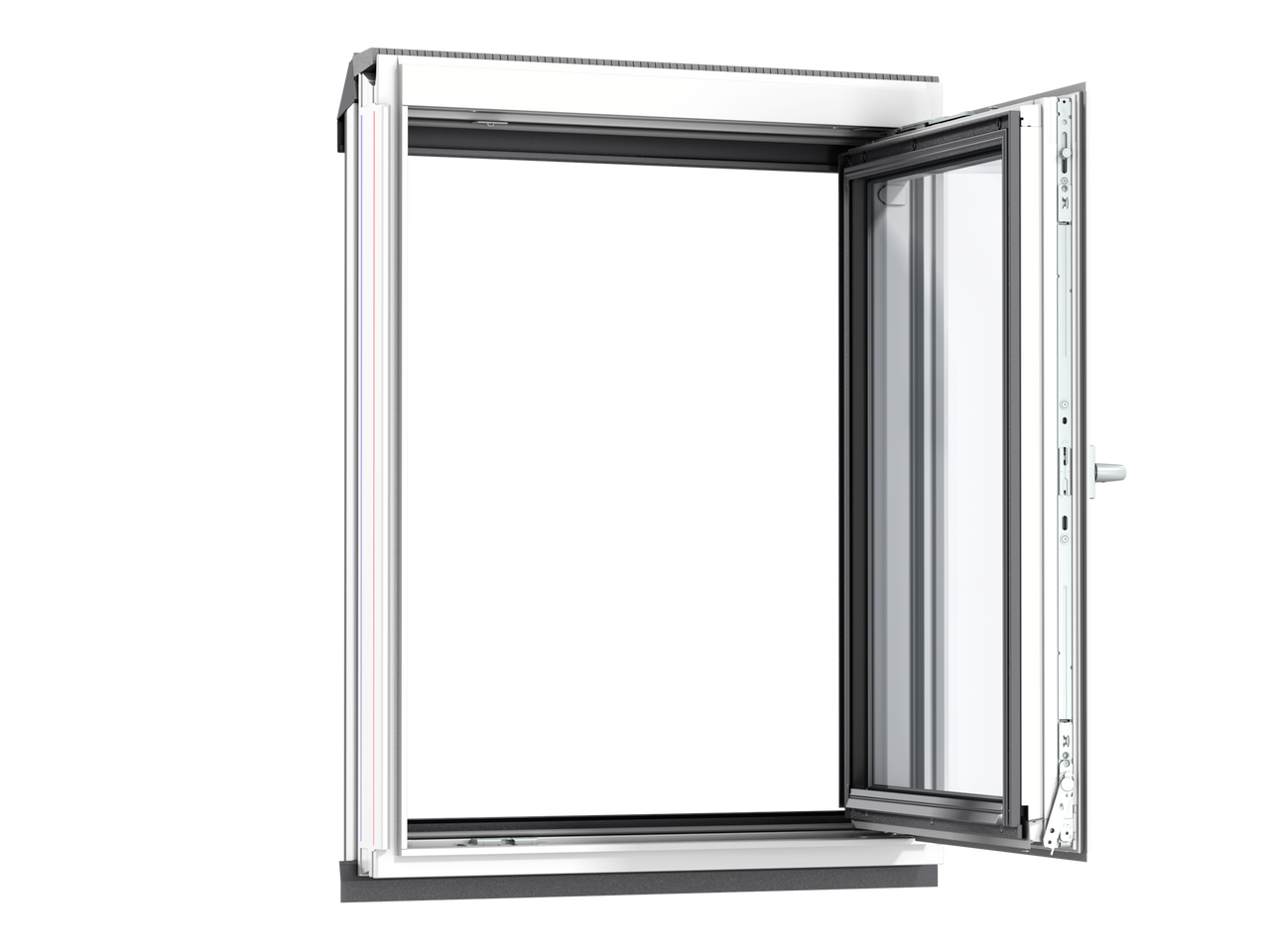 Velux VFB MK35 2070 Side Hung White Painted Roof Window 780 x 950mm ...