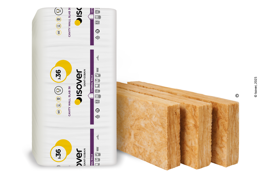 Cavity Wall Slab 36 Insulation 50mm x 455mm x 1200mm | Howarth Timber