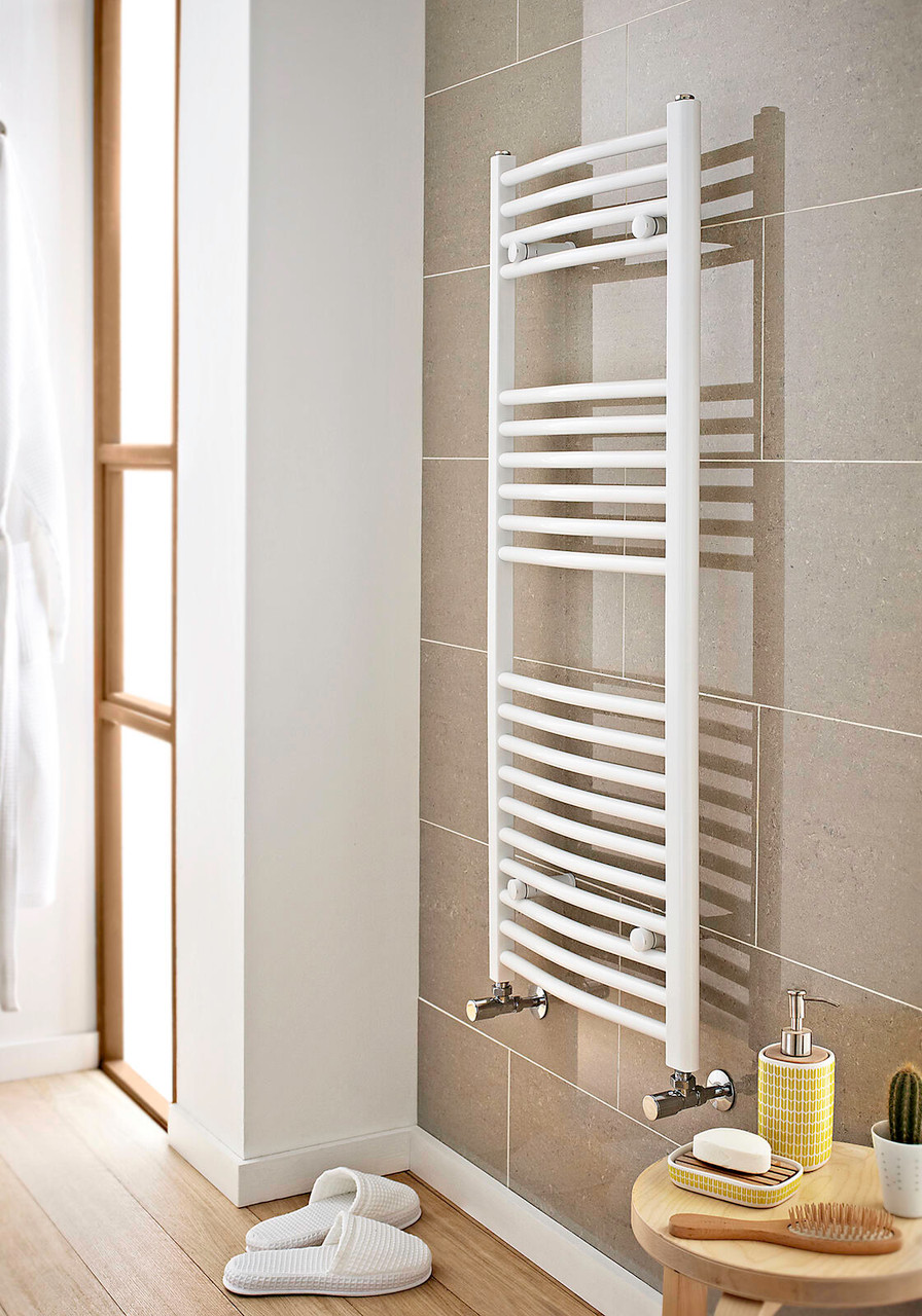 Kartell Straight Towel Rail White 600 x 1200mm - Howarth Timber ...