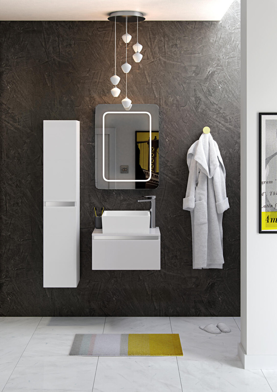 Avari Portree Laminate Worktop White Gloss 1205mm | Howarth Timber