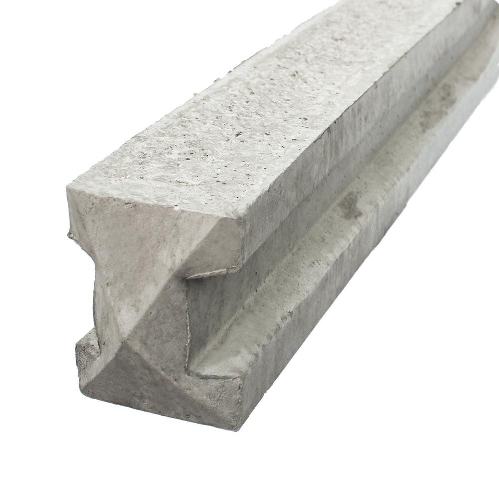 Concrete Slotted Intermediate Fence Post 94 x 109 x 2440mm | Howarth Timber