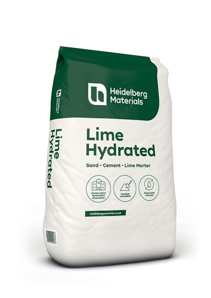 Hanson Hydraulic Lime NHL 3.5 White 25kg Bag | Howarth Timber
