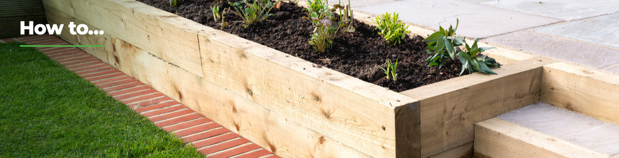 How To Fit Railway Sleepers Together - Howarth Timber & Building Supplies