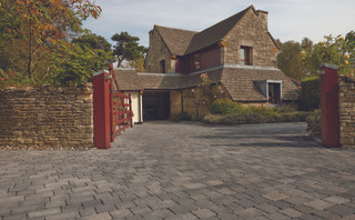 Bradstone Woburn Rumbled Concrete Block Paving Graphite 200 x 134 x ...