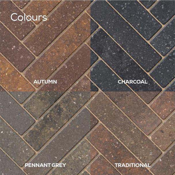 Marshalls Savanna Linear Block Charcoal 200x50x60 - Howarth Timber