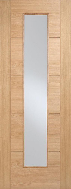 LPD Vancouver Long Light Fully Finished Oak Glazed Fire Door 1981 x 838 ...