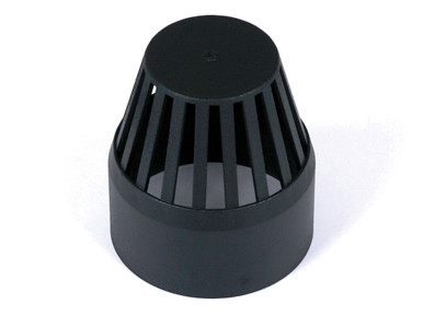Cascade 110mm Cast Iron Vent Cowl Anthracite Grey - Howarth Timber