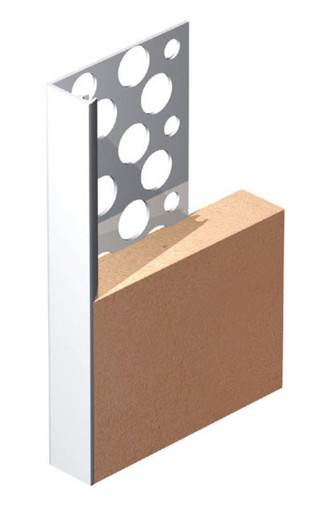 Expamet uPVC Stop Bead (15mm) White 3000mm (PSB015F3000) | Howarth Timber