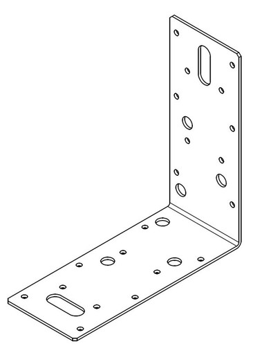 Expamet Angle Bracket Light Duty 150 x 150 x 63mm (AB15015063 ...
