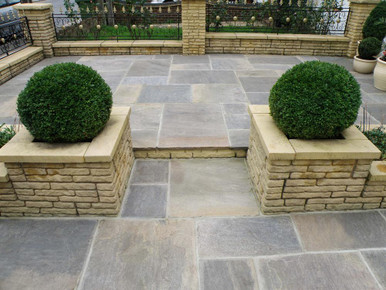 Talasey Classicstone Graphite Sandstone Paving Project Pack x 24mm (18 ...