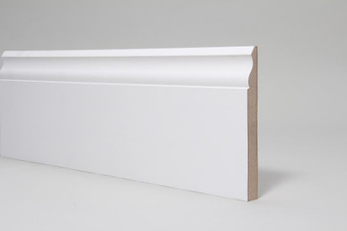 Ogee Primed MDF Timber Skirting 18mm x 168mm x 5400mm | Howarth Timber