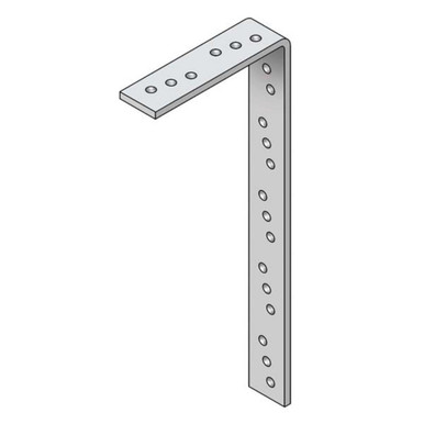 Expamet Heavy Duty Horizontal Restraint Strap 1200mm & Bent 100mm ...